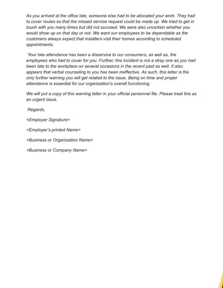 Letter of Non-Attendance: How To, Templates & Examples | Mail To Self