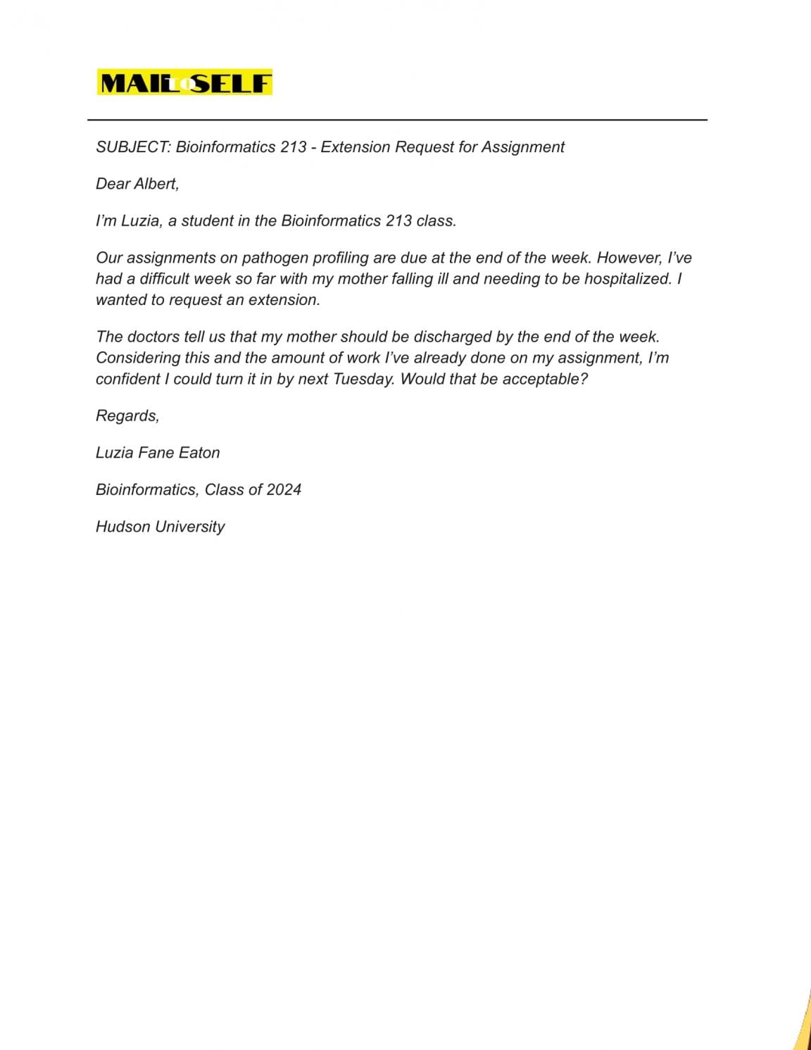 How To Address A Teaching Assistant In Your Email | Mail To Self