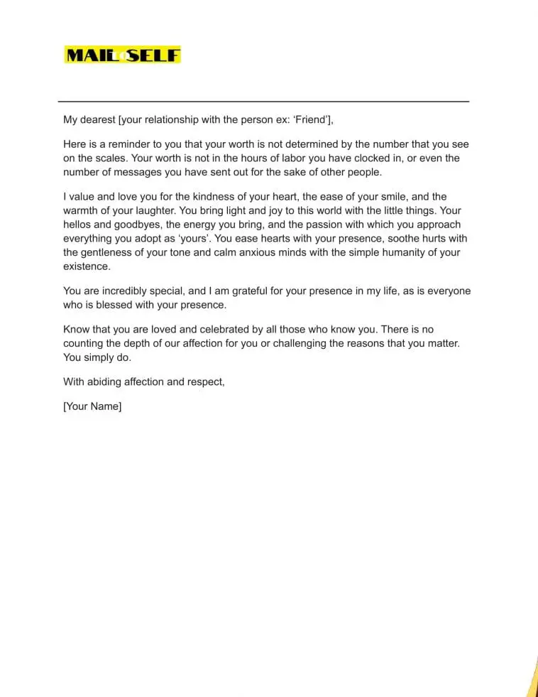 Affirmation Letter: How To, Templates & Examples | Mail To Self