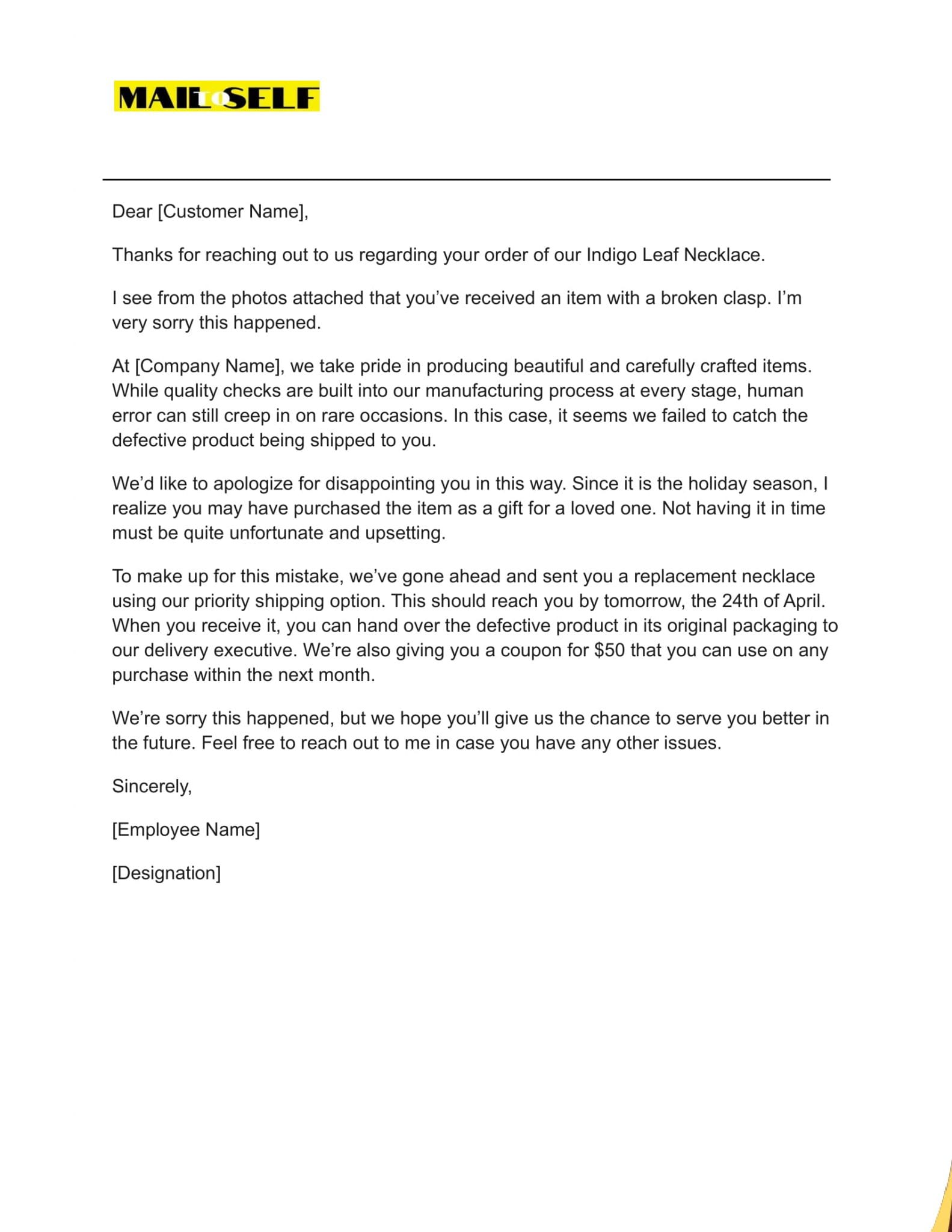 Professional Business Apology Letter: How To, Templates & Examples ...
