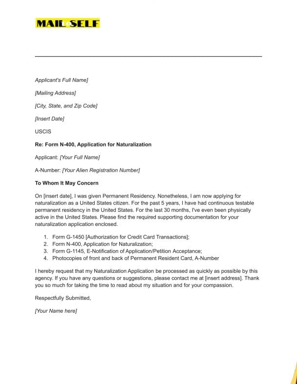 Certificate of Naturalization: How To, Templates & Examples | Mail To Self