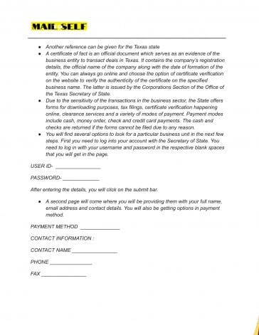 Certificate of Fact: How To, Templates & Examples | Mail To Self