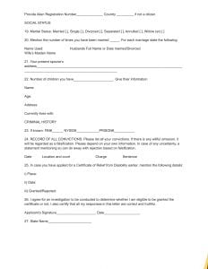 Certificate Of Relief From Disabilities: How To, Templates & Examples ...