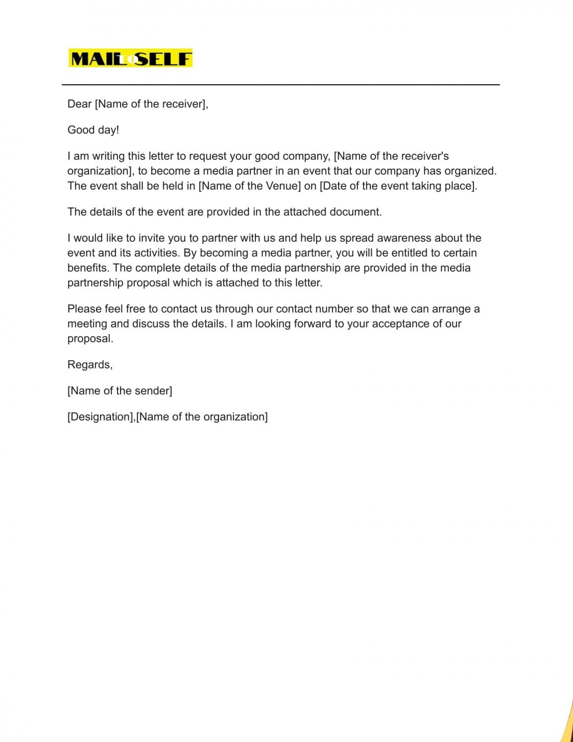 Collaboration Letter for SMBs: How To, Templates & Examples | Mail To Self