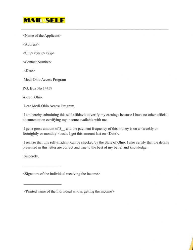 Proof of No Income Letter for Tax Exemption Purposes: How To, Templates ...