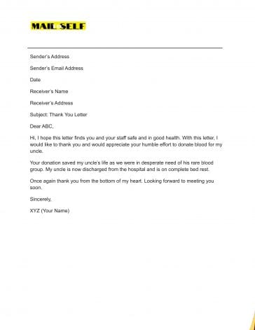 Thank You Cover Letter: How to, Templates & Examples | Mail To Self