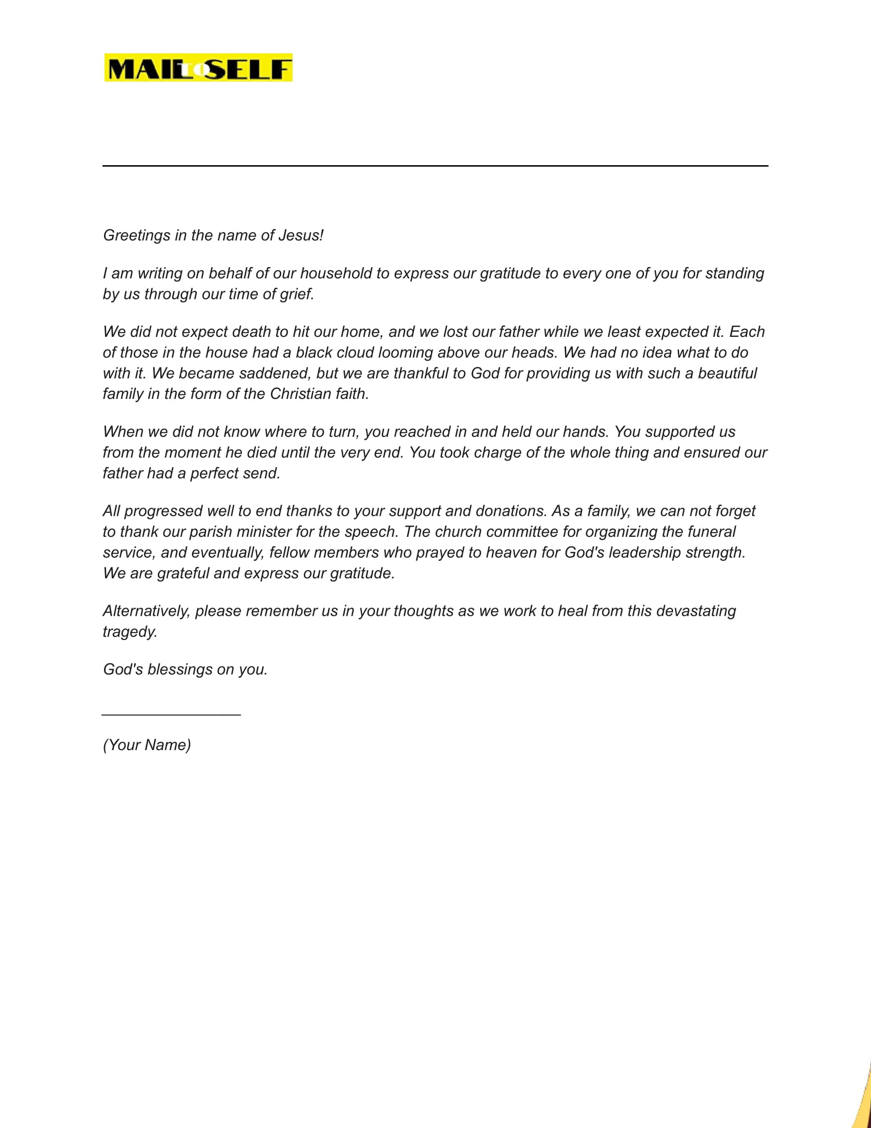 Thank You Note To Youth Pastor at Margaret Sheldon blog