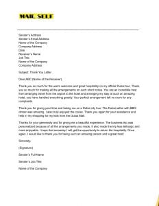Thank You Letter for Hospitality: How To, Templates & Examples | Mail ...